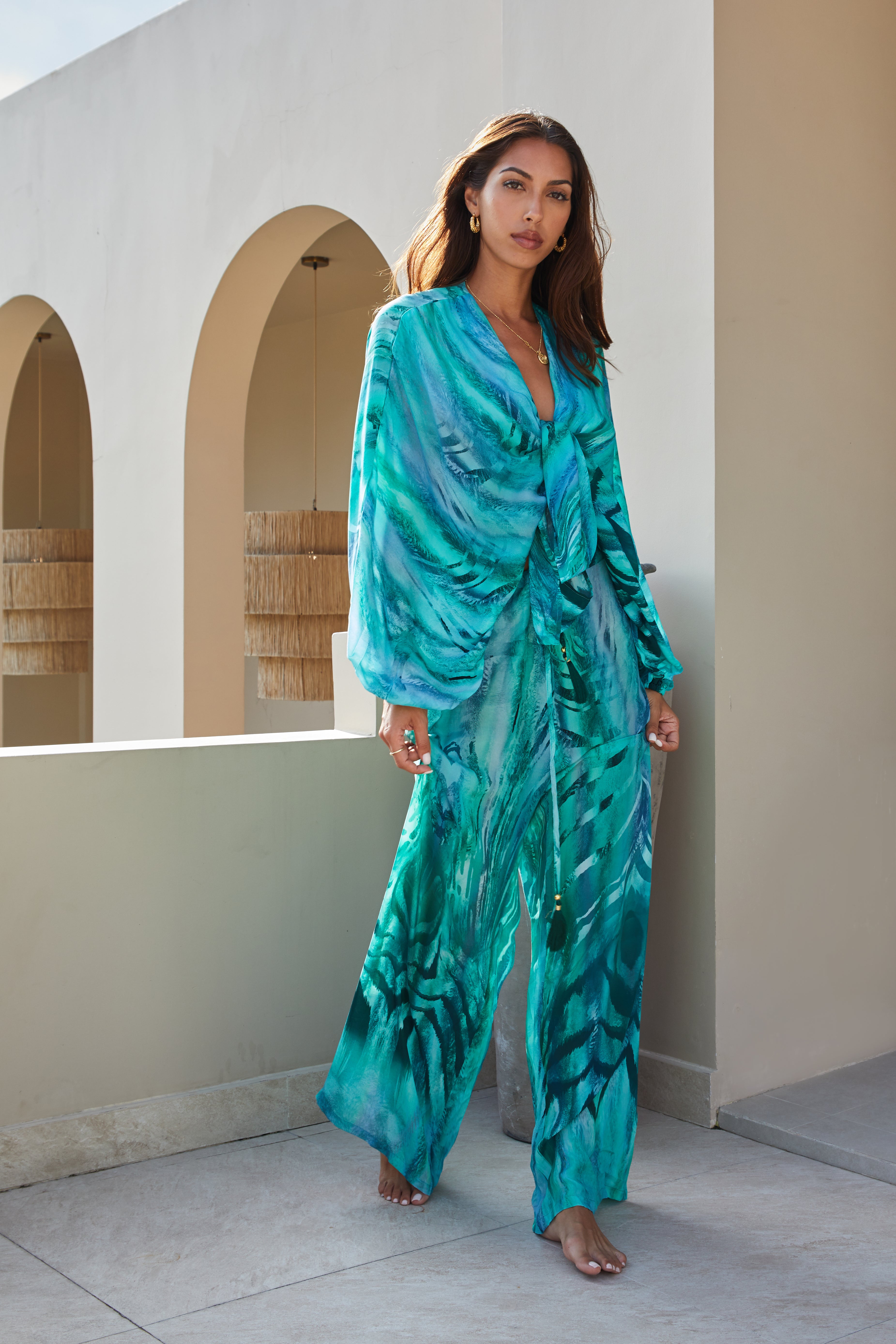 Tropical Palm Trousers – Guilty Beach